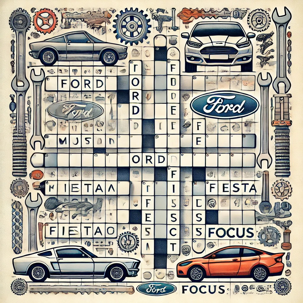 Modele Forda krzyżówka - lista rozwiązań - Świadome.pl